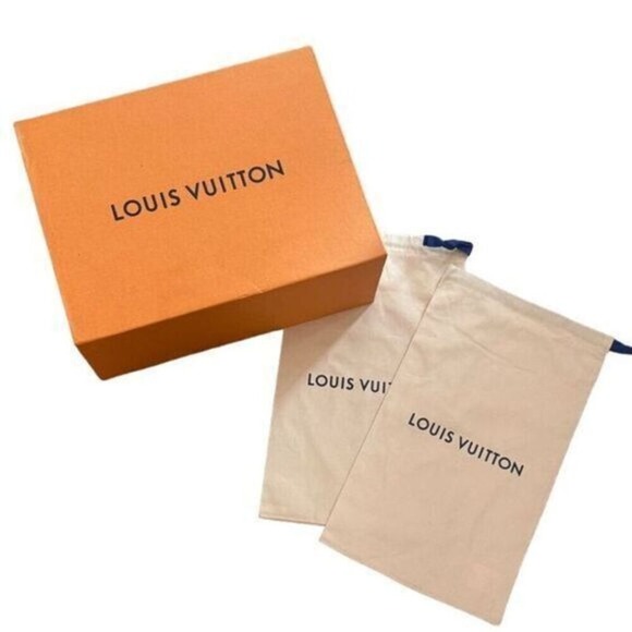 Louis Vuitton | Bags | Louis Vuitton Large Shoe Box 2 Dust Bags Fold ...